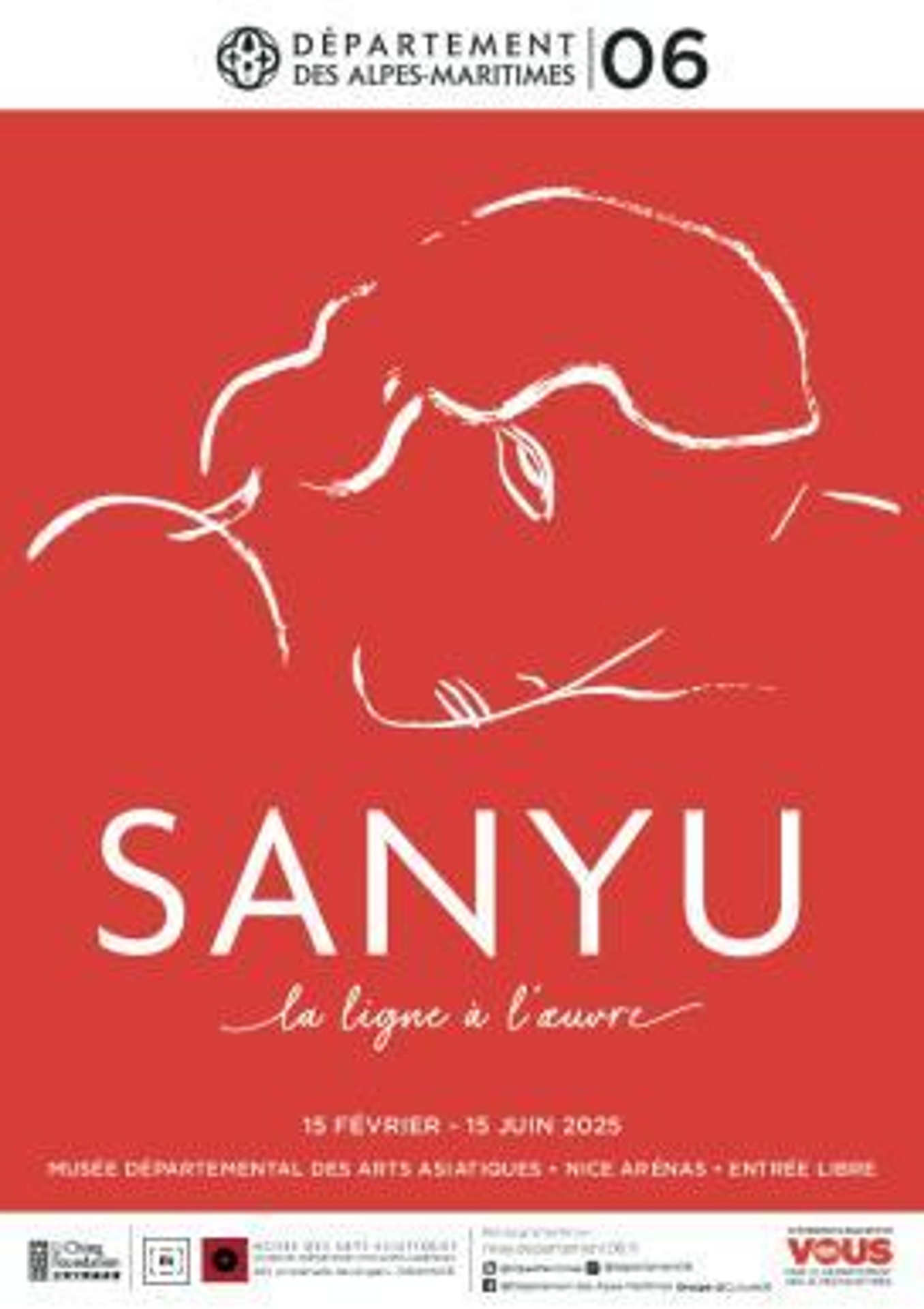 Exhibition Sanyu, the line at work